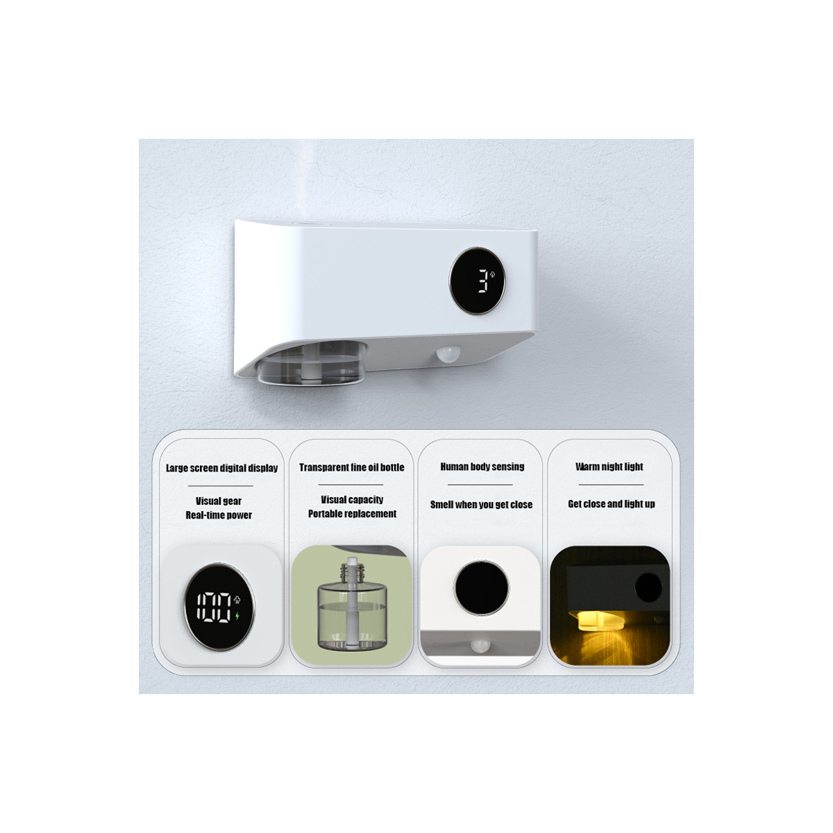 Walia Smart: Mini wall-mounted perfume diffuser
